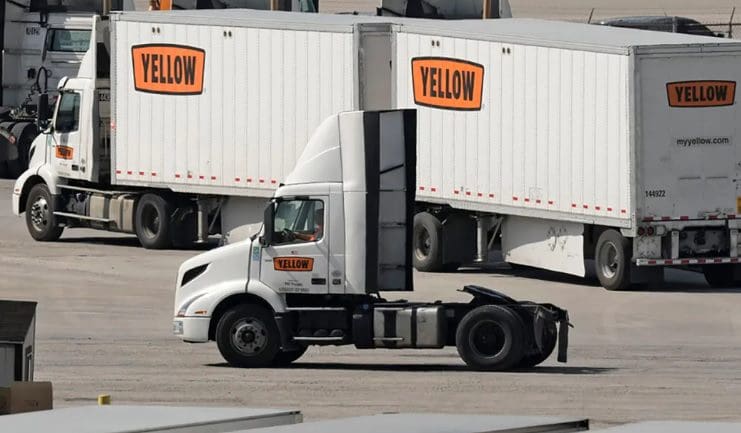 BIDEN ECONOMY: 99-Year-Old Yellow Trucking Files Bankruptcy as Shipping ...
