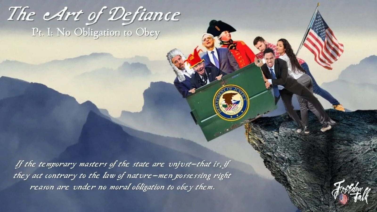 Kelly Walker: The Art of Defiance Pt. 1: No Obligation to Obey - Joe Hoft