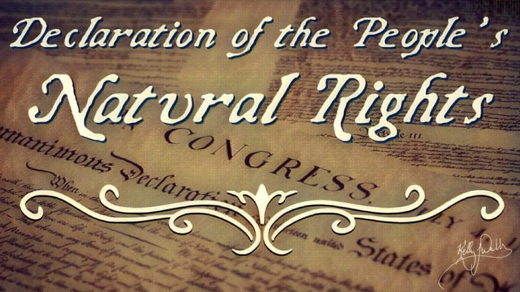 KELLY WALKER: Declaration of the People's Natural Rights - Joe Hoft