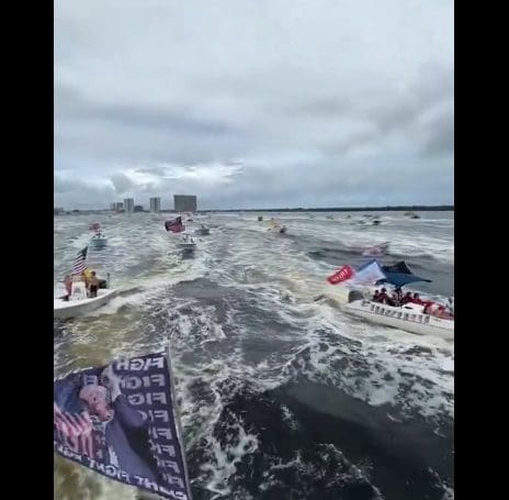 Massive Trump Boat Parade in Jupiter, Florida | Joe Hoft