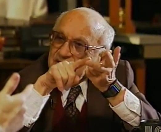 Milton Friedman Give His Thoughts for DOGE on What Agencies to Keep in ...