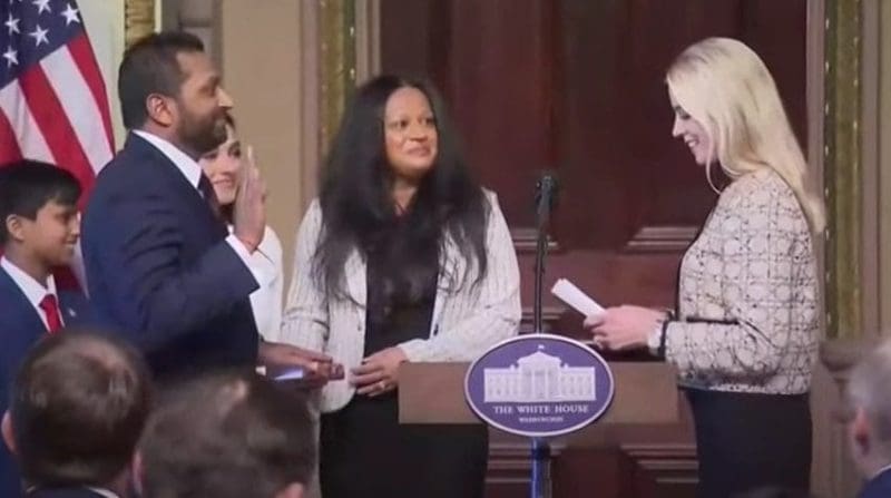 Kash Patel Sworn in as New FBI Director - Joe Hoft