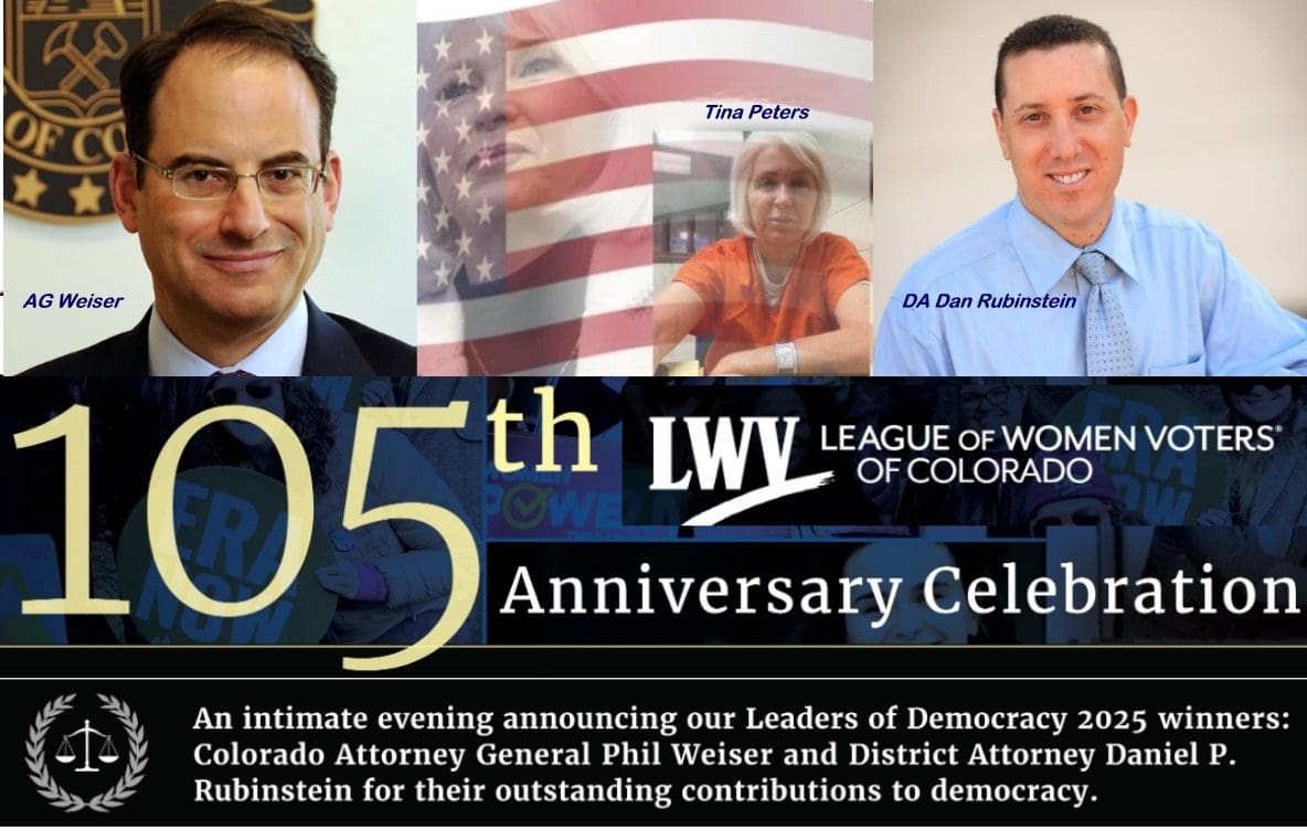 Colorado Attorneys Behind Imprisonment of Tina Peters to be Honored by ...