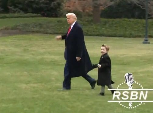 Lil X Steals the Show at the White House - Joe Hoft
