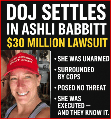 Ashli Babbitt Family Settles with DOJ for Killing Their Daughter on Jan ...