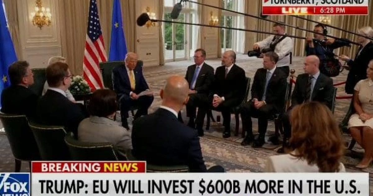 President Trump Announces $700 Billion Deal with the European Union ...