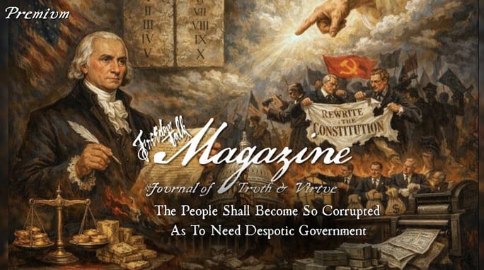FREEDOM TALK: The People Shall Become so Corrupted as to Need a ...