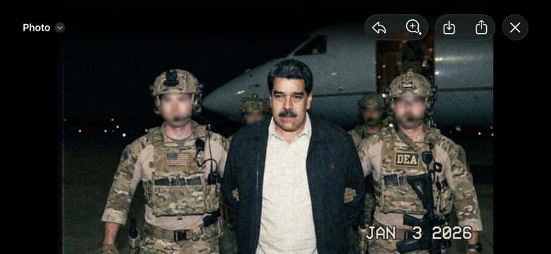 BREAKING: Maduro and His Wife Reportedly Captured in Bed Sleeping and ...