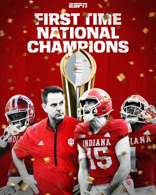 Indiana's QB and Heisman Trophy Winner, Fernando Mendoza, Wins College ...