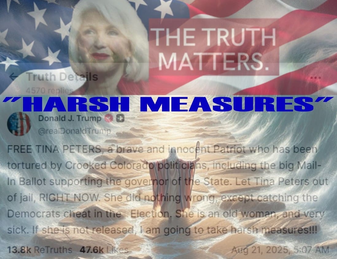 The IRONY of Tina Peters Being Accused Of Disrespecting The Inmate That ...