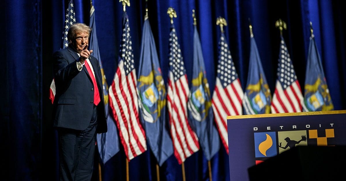 Back in Michigan, President Trump Celebrates Auto Industry, Economic ...