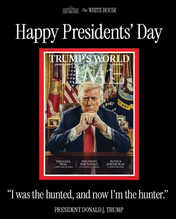 President Trump Shares Happy President's Day Message - Joe Hoft