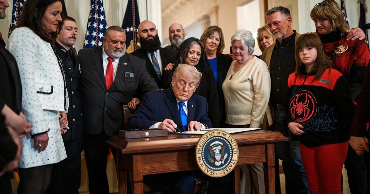 President Trump Honors Angel Families, Remembers American Lives Lost to ...