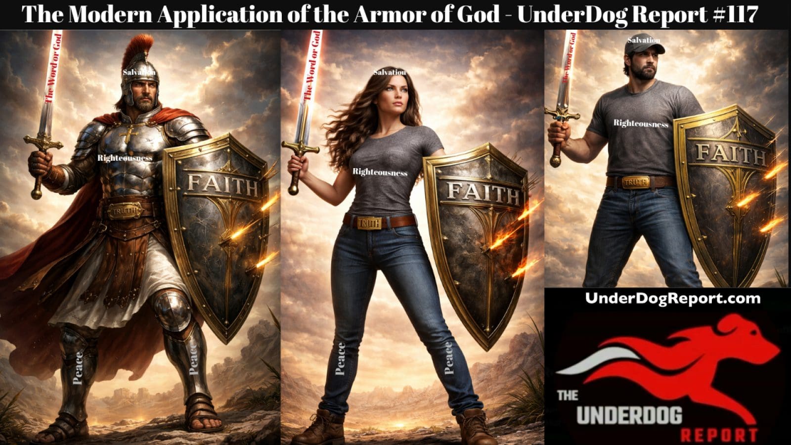 The Modern Application of the Armor of God - UnderDog Report #117 - Joe ...